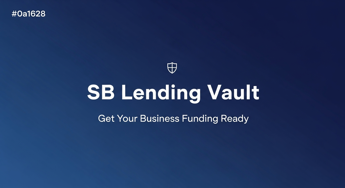 SB Lending Vault - Funding Readiness Dashboard